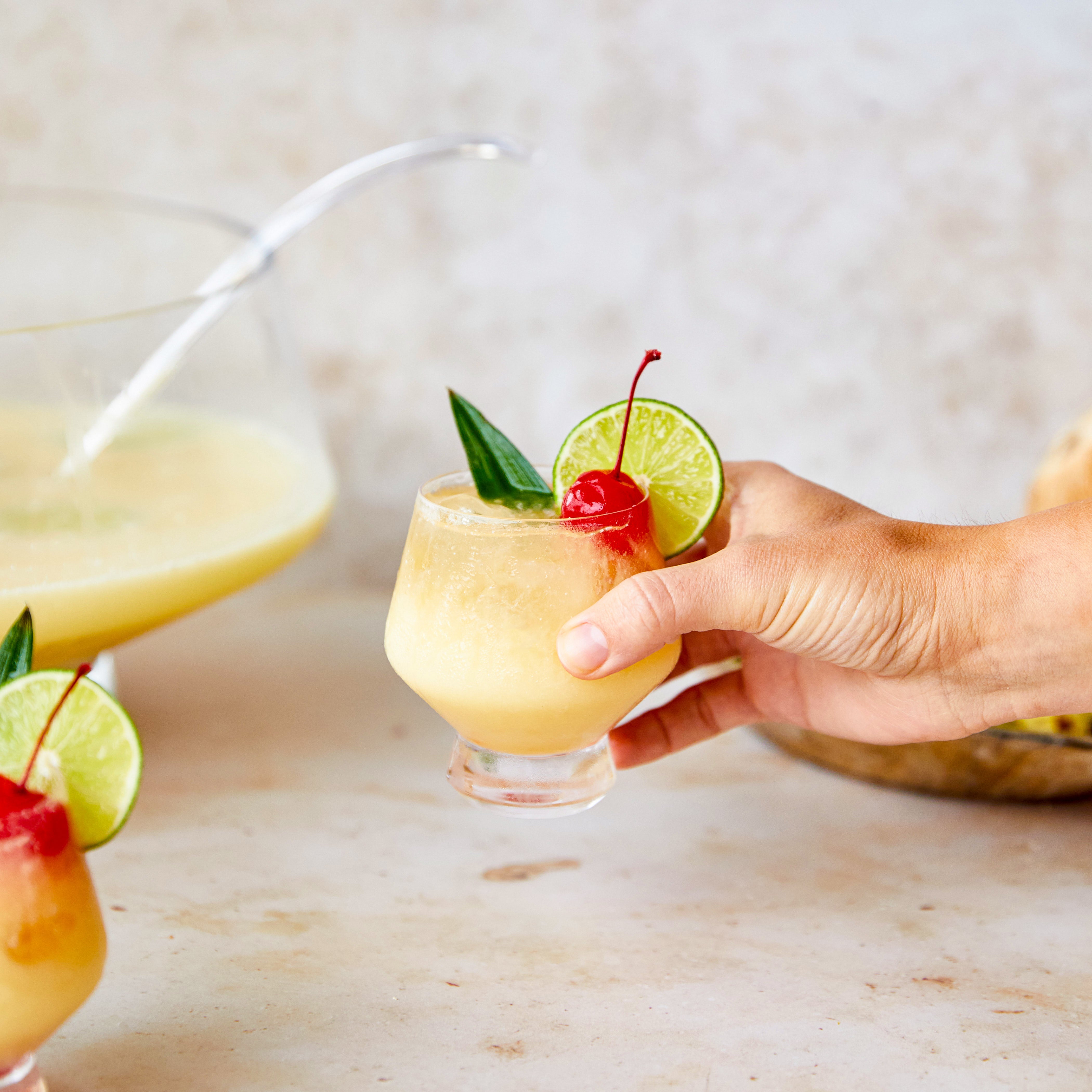 Piña Colada Punch Recipe – A Tropical Party Cocktail – Viski
