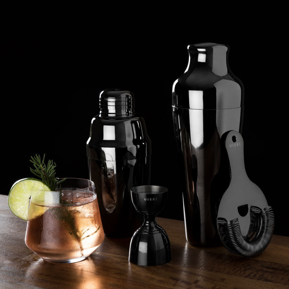 Gunmetal Barware & Drinkware | Warren Collection by Viski